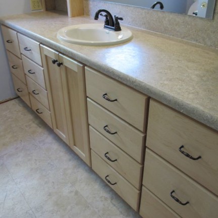 Custom Handcrafted Bathroom Cabinets and Furniture ...