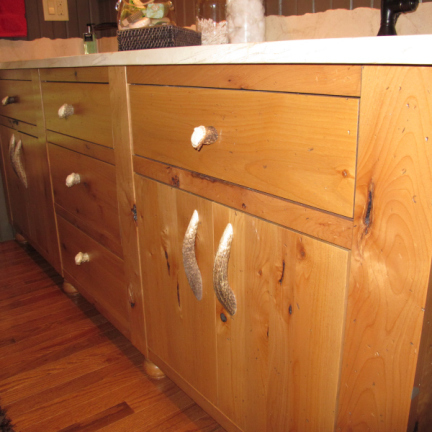 Custom Handcrafted Bathroom Cabinets and Furniture ...