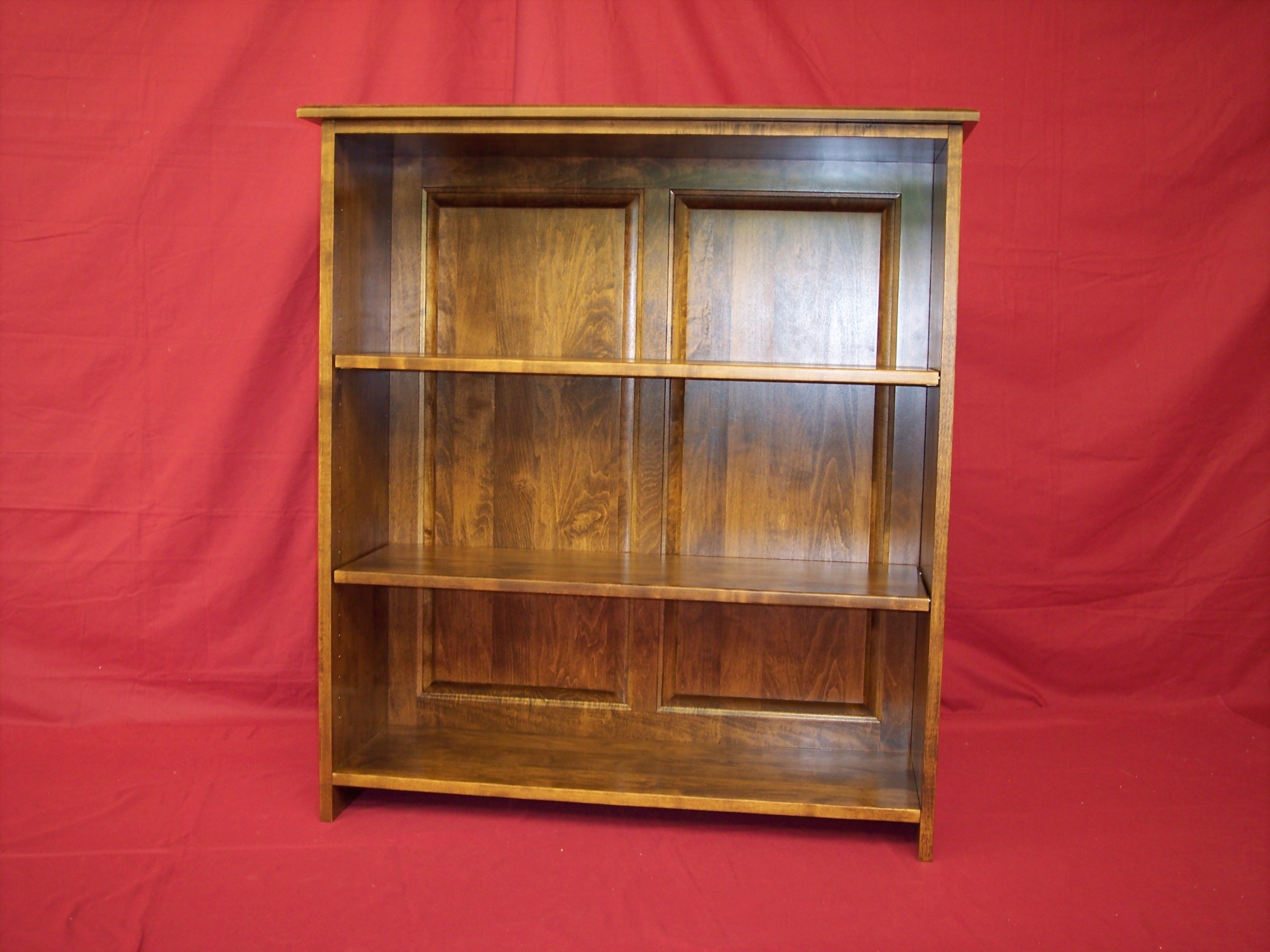 Knock Down Bookcase No Doors | HealthyCabinetmakers.com